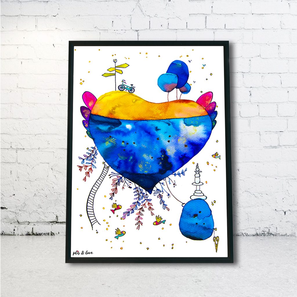 Cuadro Un mundo en equilibrio tiene muchos caminos - PLISANDLOVE